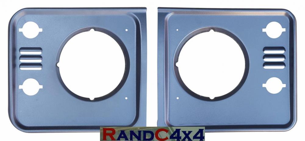 Land Rover Defender Td5 Headlight Surround Finisher Pair | eBay