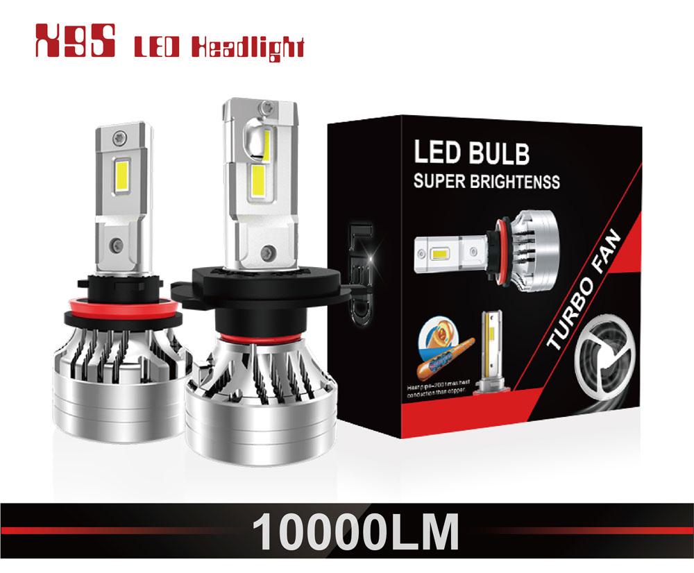 X9S H7 55W 10000LM high lumen Canbus LED Car headlight / Fog Lamps, Pack of 2 | eBay