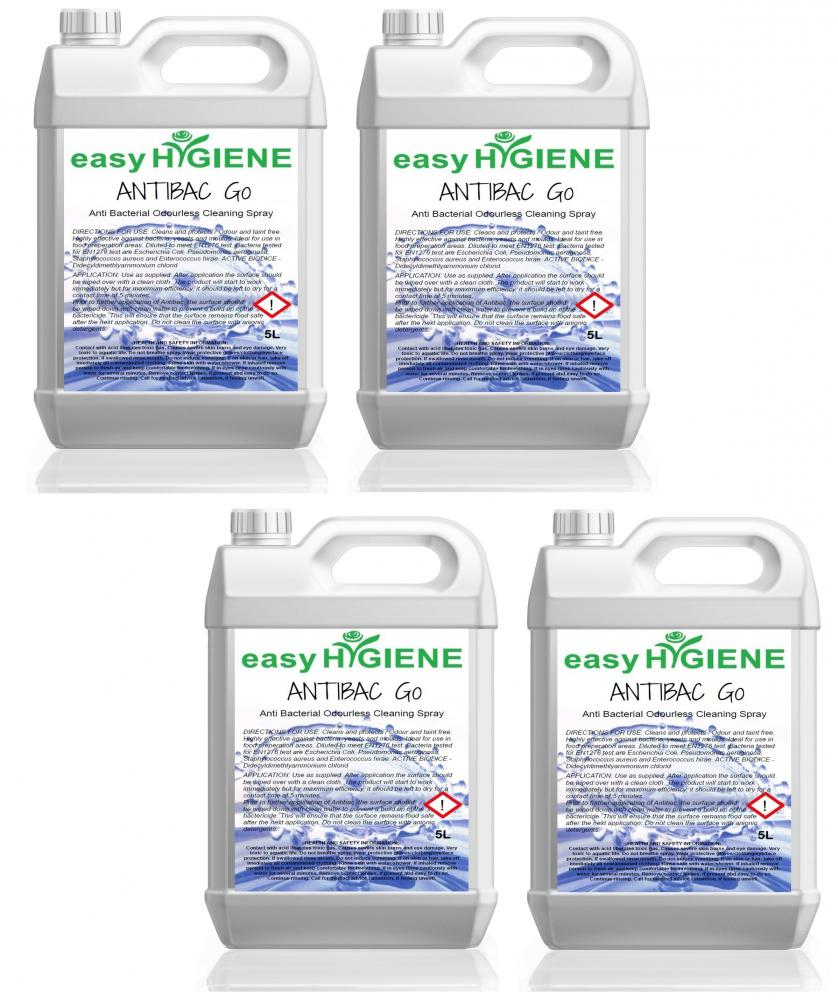 ANTIBAC GO BAC50 20L FOOD SAFE Antibacterial Bactericidal Surface ...