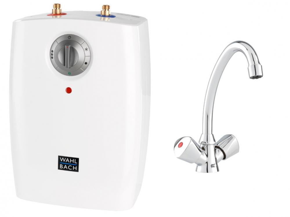 WBach VENTED 5L Undersink electric Water Heater + Mixer Tap 5 Litre Non ...