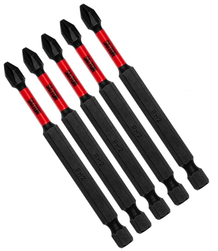 5x PH2 89mm Long Magnetic Impact Duty Screwdriver Drill Driver Bits | eBay