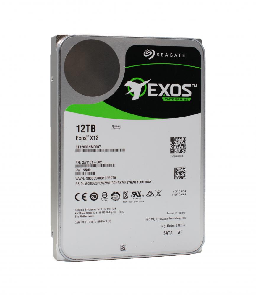 Seagate Exos ST12000NM0007 12TB SATA 6Gb/s 256MB Cache 3.5" HDD ...