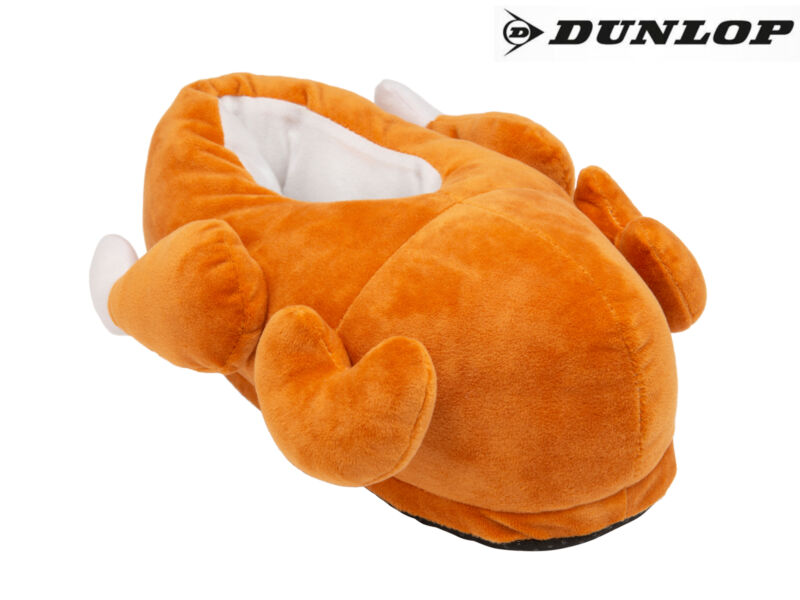 Mens Womens Turkey Slippers Dunlop Novelty Christmas Festive Warm Cosy ...