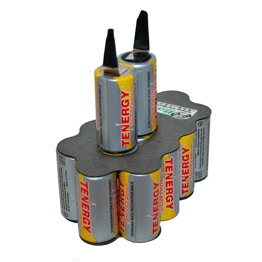 Snap-on 18 Volt Battery CTB3185 REPACK KIT | Tenergy 2.2Ah NiCd PVC cells