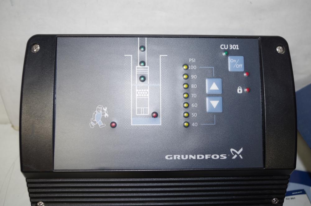 GRUNDFOS CU301 Constant Pressure Control Box Variable Speed & 120psi ...