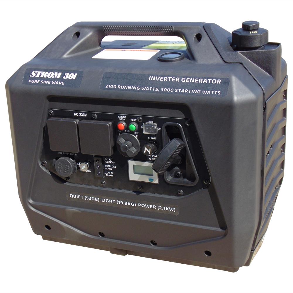 Camping Caravan Inverter Generator Quiet 53db 3kw Starting, 2.1kw ...
